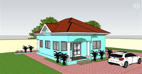 Two Bedroom House Plan In Ghana