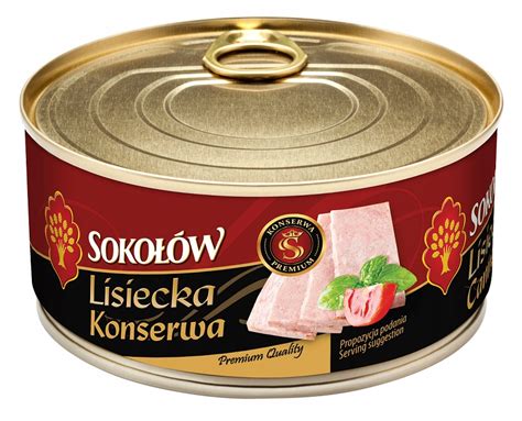 KONSERWA LISIECKA puszka WIEPRZOWINA Sokołów 300g 12387993995 Allegro pl