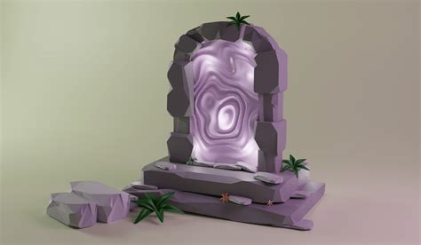 Blender 3d Portal Behance