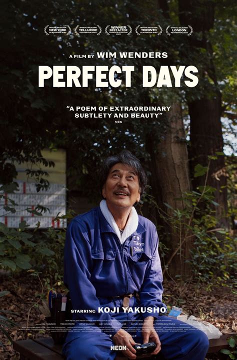 Perfect Days Séances Spéciales
