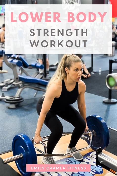 Strength Workout For Legs Lower Body Workout Gym Lower Body Workout