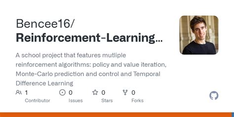 GitHub Bencee Reinforcement Learning TD Learning A School Project That Features Mutliple