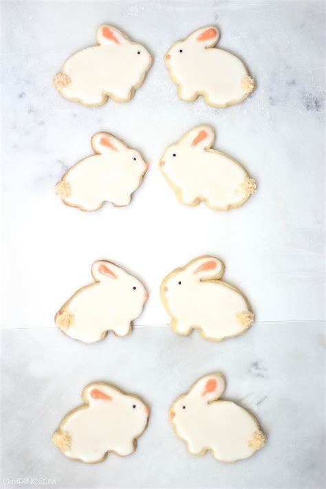 Easter Bunny Sugar Cookies Glitter Inc