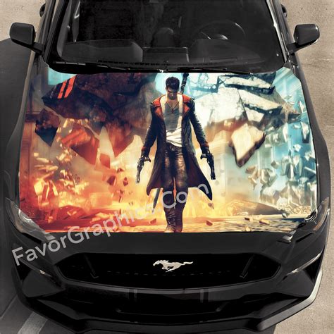 Devil May Cry 5 Car Decal Vinyl Hood Wrap High Quality Graphic Favor