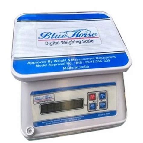 Blue Counter Weighing Scale For Measuring Weight At Rs 1100 In New Delhi