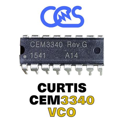Curtis CEM3340 IC Reissued VCO Chip Thonk DIY Synthesizer Kits Components