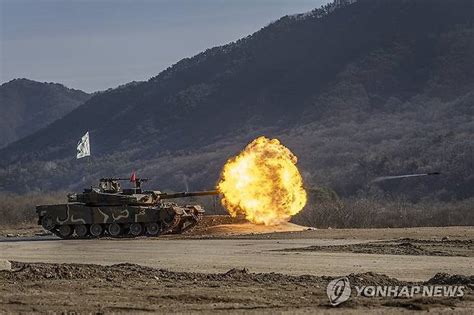 [픽 철원] 막강화력 육군 17사단 전차포 사격훈련