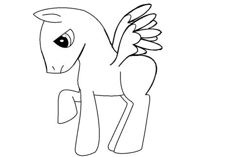 Mlp Template Pegasus Void 🦜🖤 Voidbirds Evolution Of