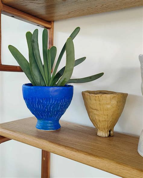Planter Cobalt Blue Et Al Ceramics