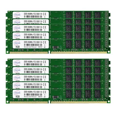 Top 10pcs Ddr3 4gb 8gb Ram 1333mhz 1600mhzmhz Pc3 10600 12800 Dimm
