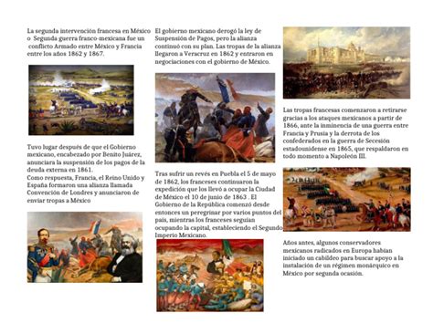 Segunda Intervención Francesa En México Pdf Operaciones Militares