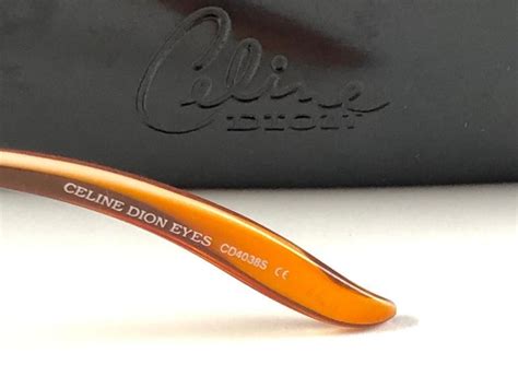 New Vintage Celine Dion Rimless Iridescent Lenses Sunglasses Y2k For