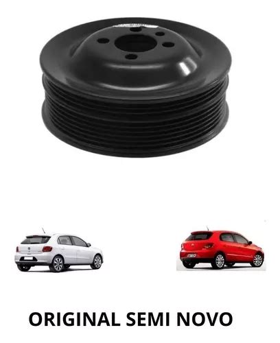 Polia Virabrequim Vw Fox Voyage Saveiro Gol G Ar E Dire O Parcelamento Sem Juros
