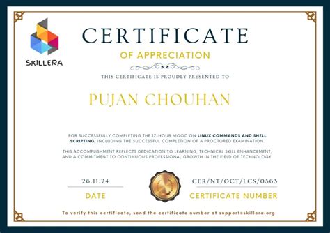 Pujan Chouhan On Linkedin Skillera Linux Shellscripting Automation Professionaldevelopment