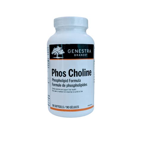 Buy Genestra Phos Choline 90 Softgels For 2600 Cad Vitasave