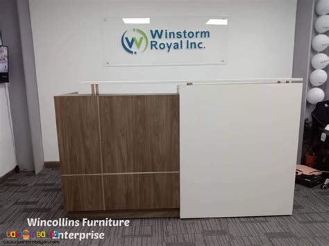 Reception Counter Laminated Office Partition