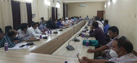जिलाधिकारी श्री नवनीत सिंह चहल की अध्यक्षता में माह अक्टूबर 2020 में