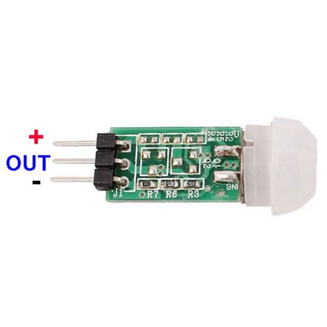 Miniature Pir Module 5m Movement Sensor For Arduino