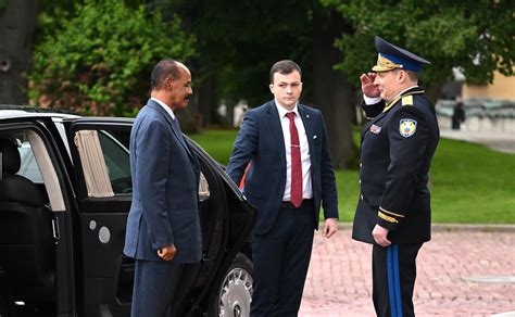 Meeting With President Of Eritrea Isaias Afwerki • President Of Russia