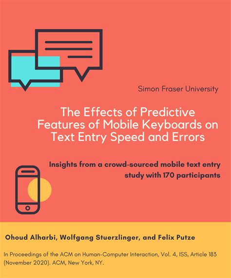 The Effects Of Predictive Features Of Mobile Keyboards On Text Entry Speed And Errors