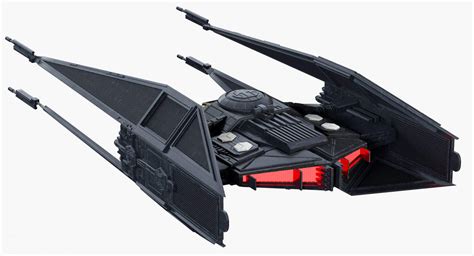 Star Wars Kylo Rens Tie Silencer 3d Model By Zifir3d