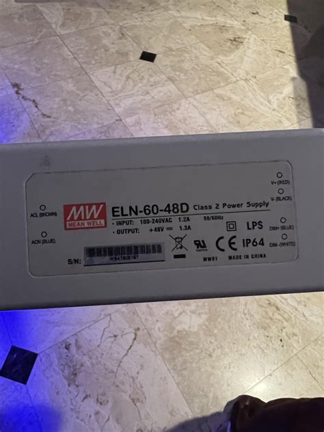how many leds can i power in a single string using this dimmable driver