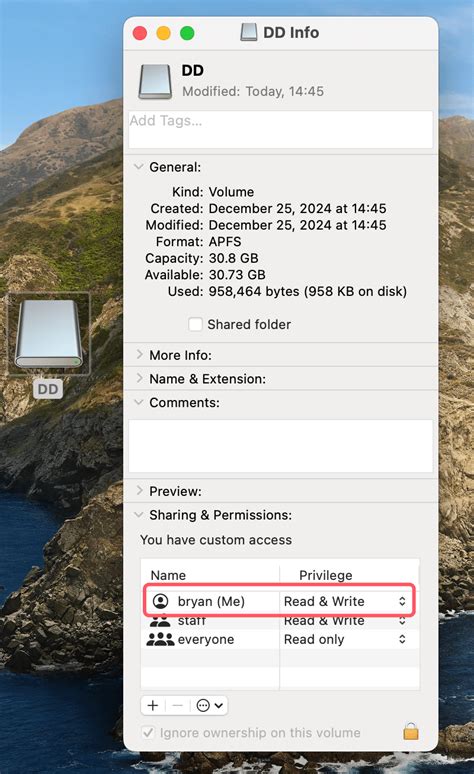 7 Solutions To Fix External Hard Drive Read Only On Macos Catalina
