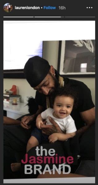 Lauren London Celebrates Her And Nipsey Hussles Son Kross Birthday