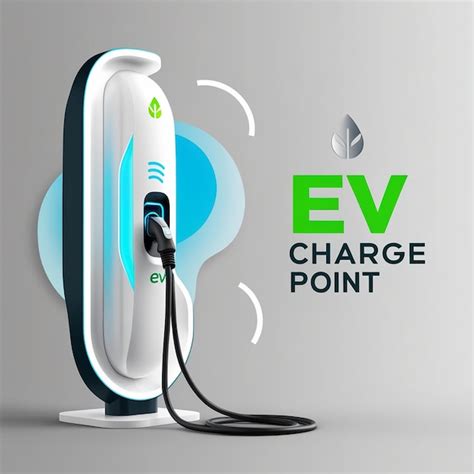 Ev Charge Point Ideal For Ecofriendly Transportation Visuals Clear And