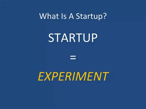 Lean Startup Methodology Ppt