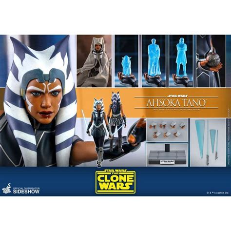 Ahsoka Tano Hot Toys Tms021 Star Wars The Clone Wars