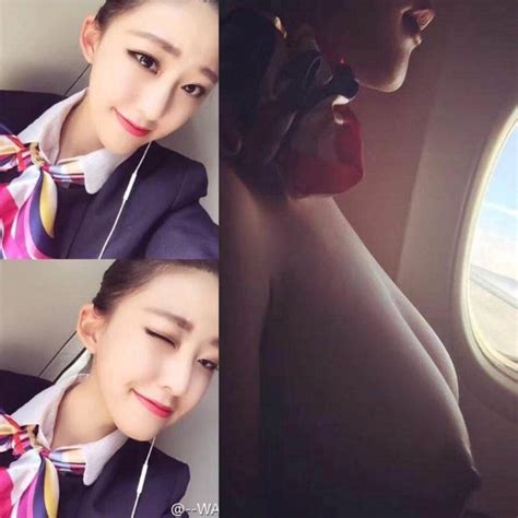 Sexy Flight Attendant Pic