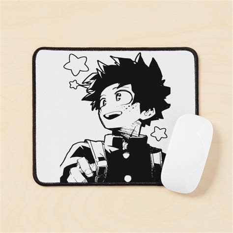 Deku Boku No Hero Acadelmia Lets Fight Again Mouse Pad By Shadow
