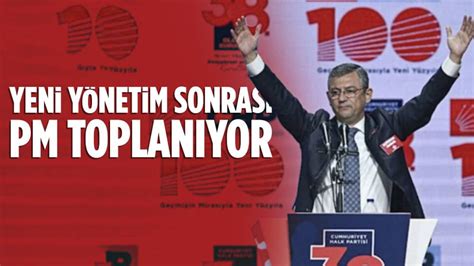 CHP de ilk toplantı belli oldu