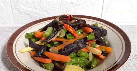 Resep Tumis Jamur Kuping Dan Sayur Oleh Dapoeranoe Anugrah Cookpad