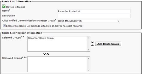 Cisco Ucm Central Recording Configuration Manual Setup Advanced Xima Software Support Portal