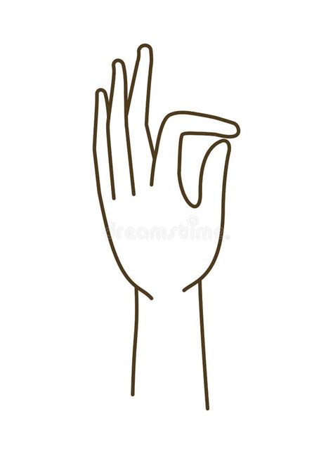 Avant Bras Avec Le Caract Re Ouvert D Avatar De Main Illustration De