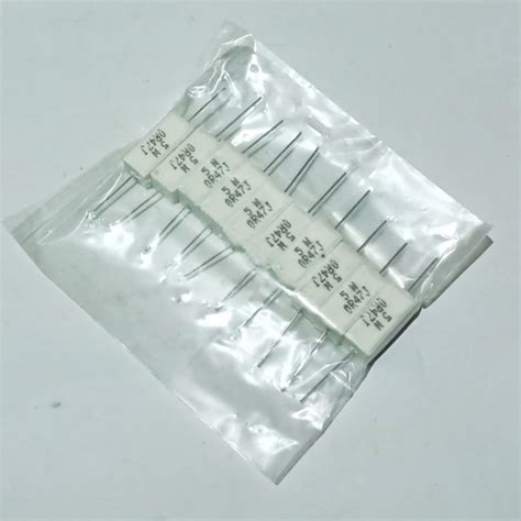 Jual Resistor 0 47 Ohm 5 Watt Shopee Indonesia