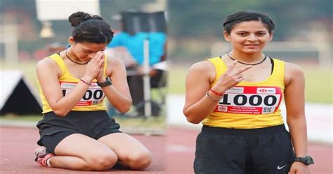पहाड़ की बेटी मानसी नेगी ने जीता गोल्ड 10 किमी रेस वॉक में तोड़ा