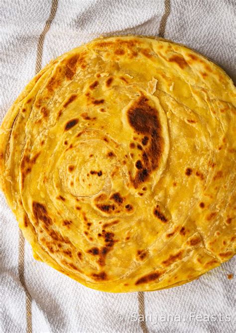 Lachha Paratha Recipe Lachha Paratha