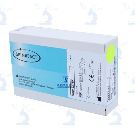 Proteína C Reactiva Látex 50 Pruebas Spinreact