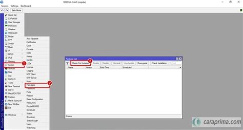 Cara Upgrade RouterOS Mikrotik Secara Otomatis Atau Manual