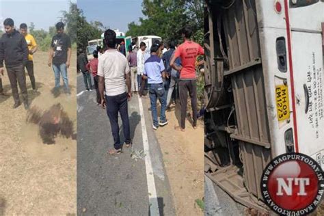 Death Toll In Gondia Bus Accident Rises To 11 34 Injured