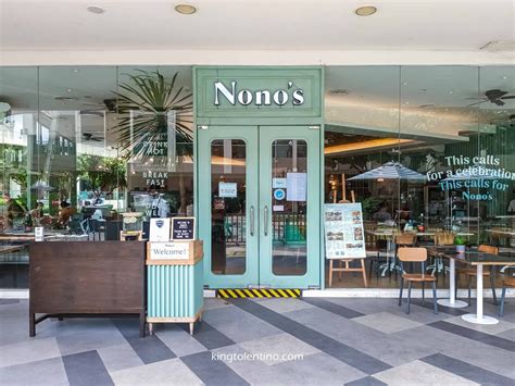 Nonos Brunch Restaurant With Delicious Cakes And Pastries In Nuvali