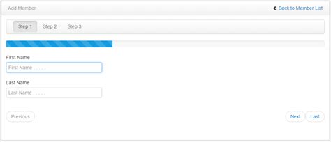 Form Wizard With Progress Bar In Admin Bootstrap Sourcecodester