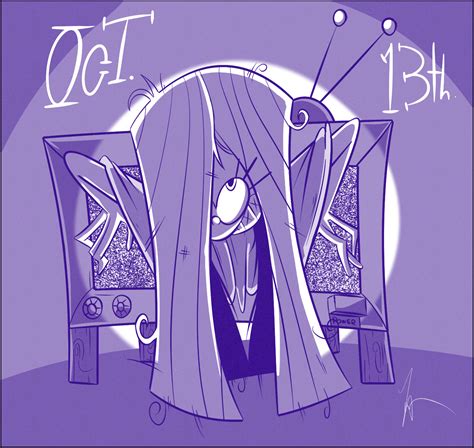 Inktober 2020 Day 13 Cyndi Sadako The Ring By Jasinatortheheck On
