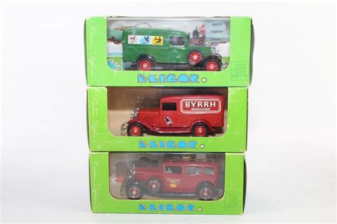 Shopthesalvationarmy Vintage Eligor Die Cast Cars Lot 10 Pieces 3628