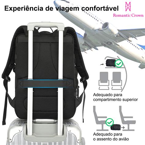 Romantic Crown Mochila De Viagem Masculina E Feminina Impermeável Reforçada Executiva Para
