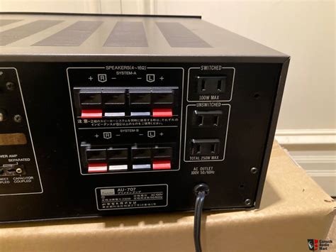 Sansui Au 707 Amplifier