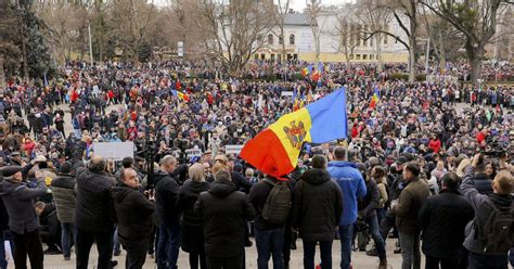 Полиция составила 42 протокола во время акции протеста в Кишиневе